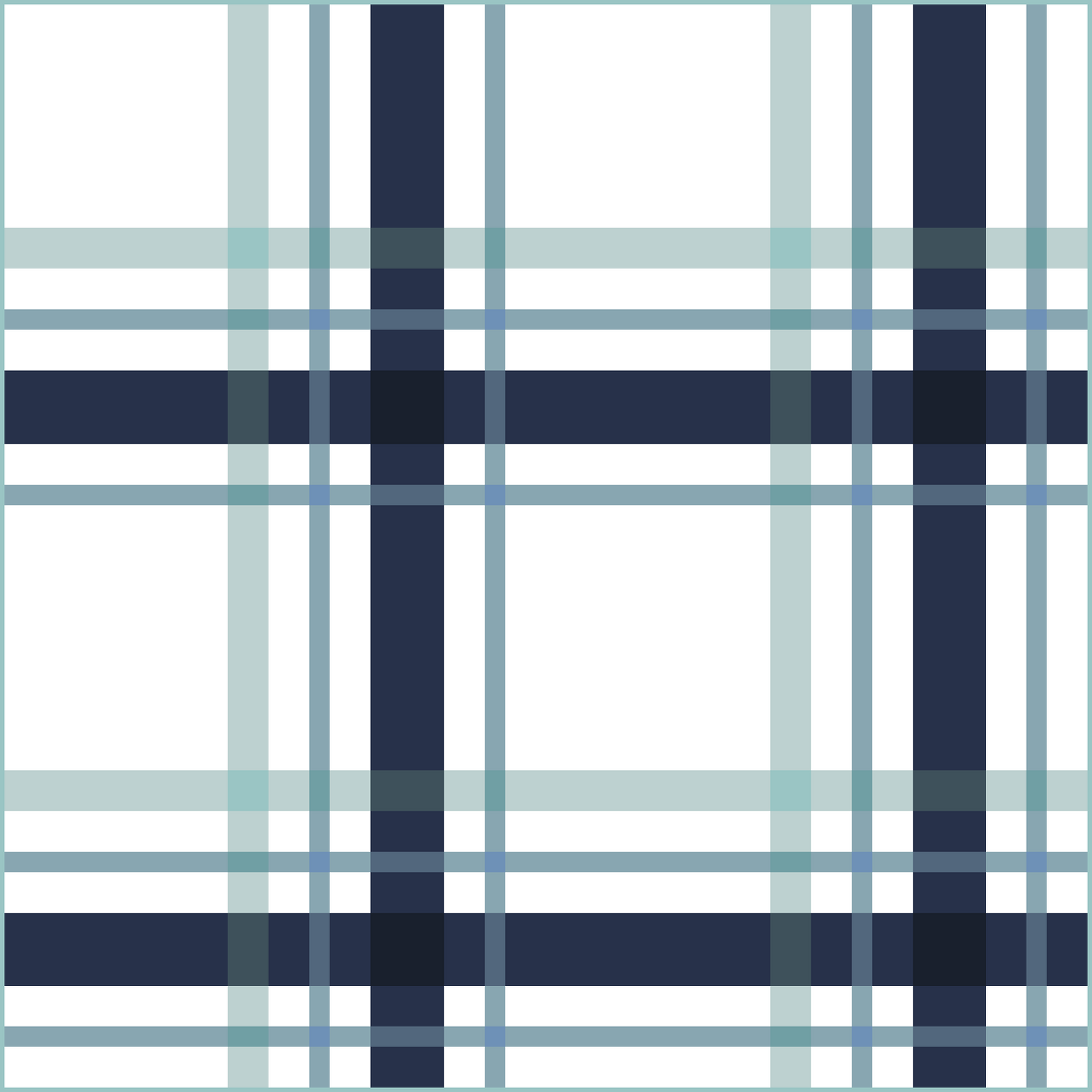 Upscale Plaid Quilt Kit - Blue – Going Coastal Fabrics